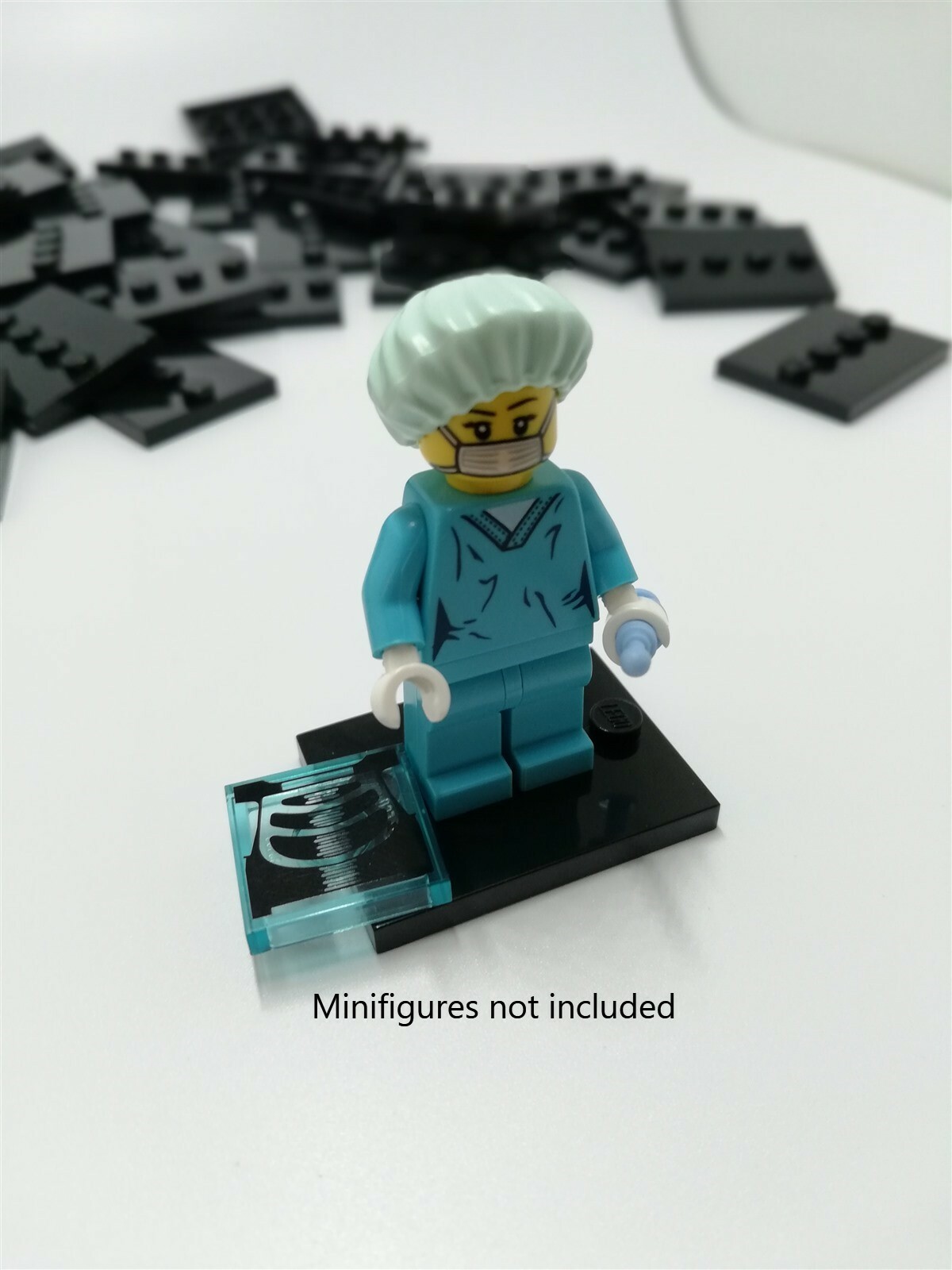 LEGO - Base Plate Minifigure Series BULK Tile, 3 x 4 - 4 Studs 88646 ...