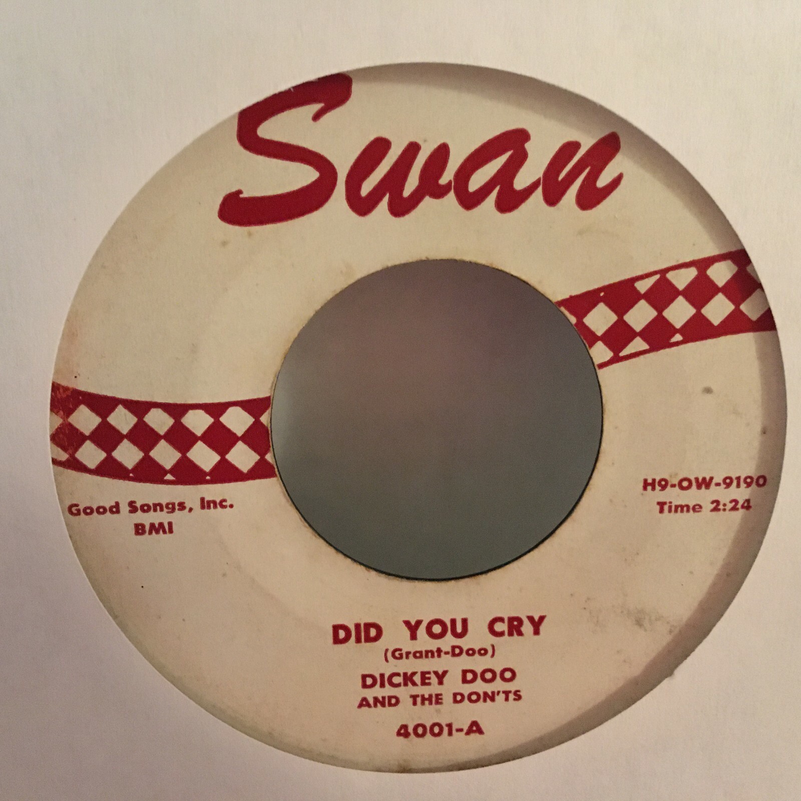 DICKEY DOO & THE DON,TS 45 SINGLE, CLICK CLACK / DID YOU CRY | eBay