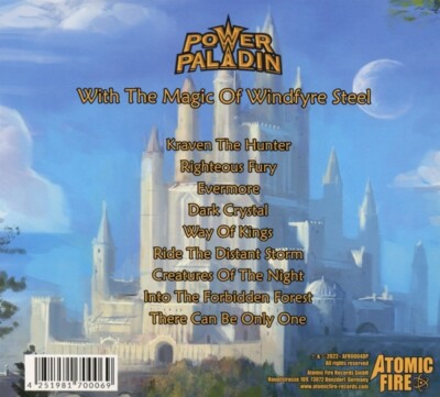 POWER PALADIN - WITH THE MAGIC OF WINDFYRE STEEL (CD-DIGIPAK) CD NEW ...