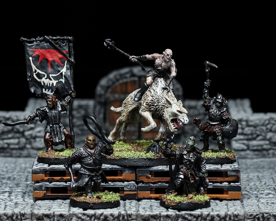 Angmar Pro Painted Army Builder - Lord of the Rings Miniatures ...