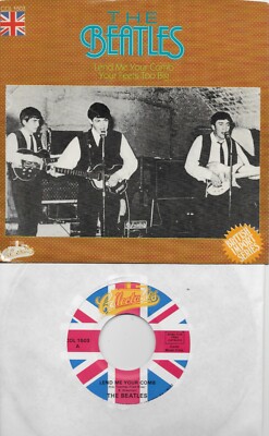 THE BEATLES Lend Me Your Comb / Your Feets Too Big 45 with PicSleeve | eBay