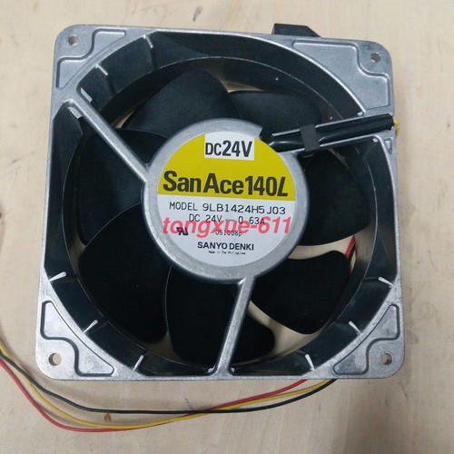 New 9LB1424H5J03 San Ace140L 24V 0.63A cooling fan For SANYO Via FedEx ...
