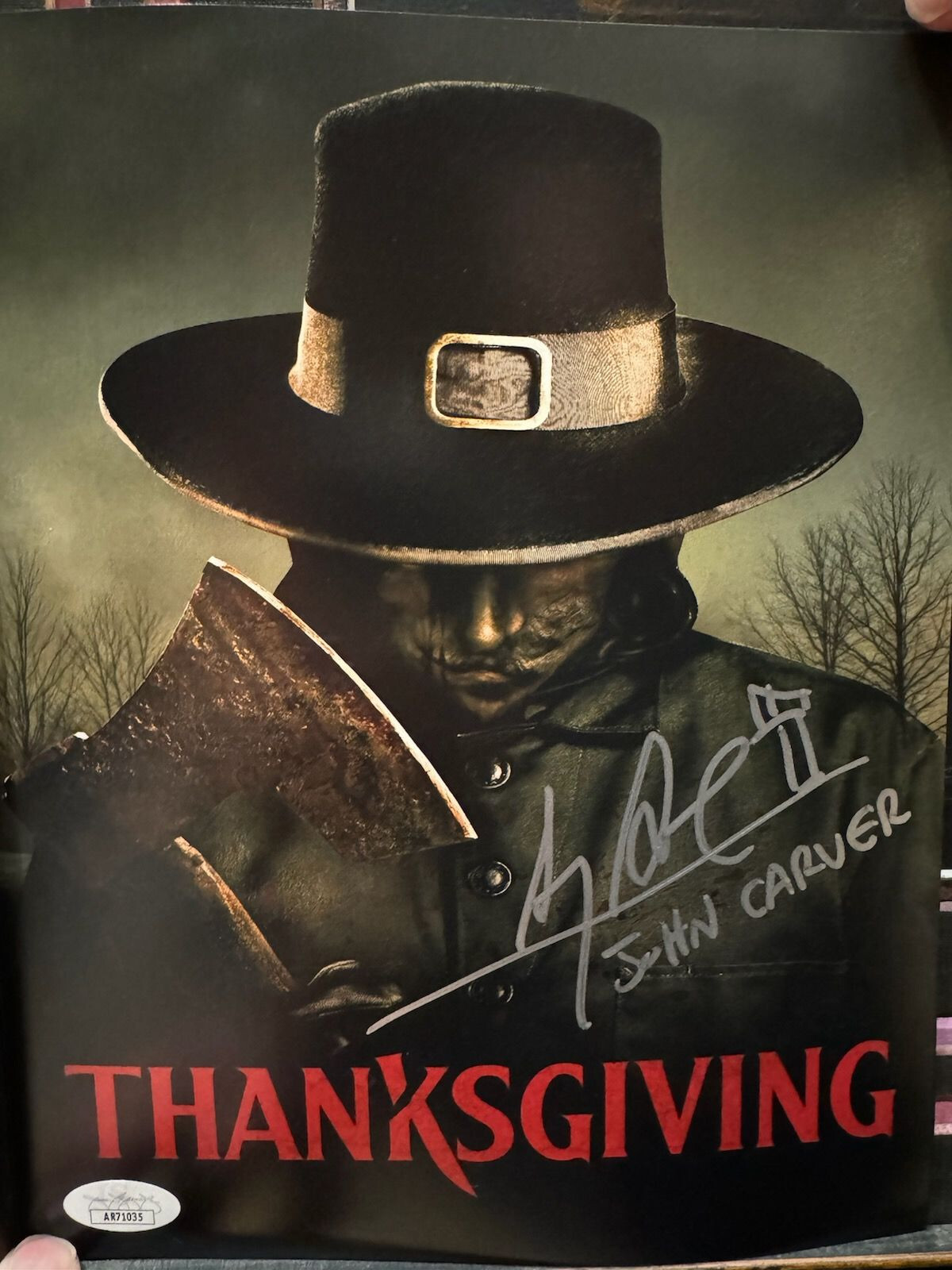 ALEX ARMBRUSTER Signed 8x10 PHOTO Thanksgiving John Carver Autograph ...