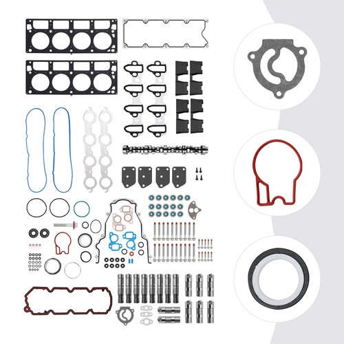 ForGM 5.3 AFM Lifter Replacement Kit Camshaft Kit Head Gaskets Bolts ...