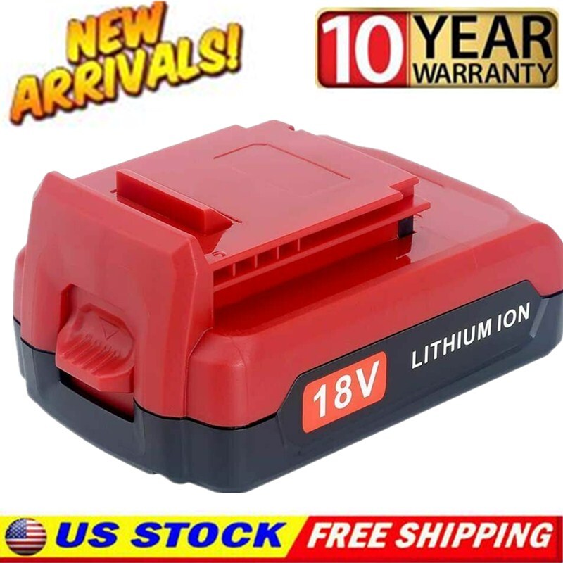 Pack 18 Volt 6.0Ah Lithium Battery for Porter Cable 18V PC18B PC18BLX ...