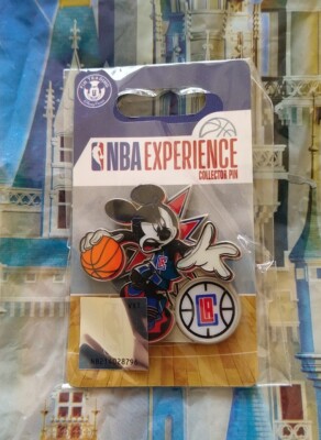 Disney Mickey Mouse NBA Experience Pin Los Angeles LA Clippers | eBay