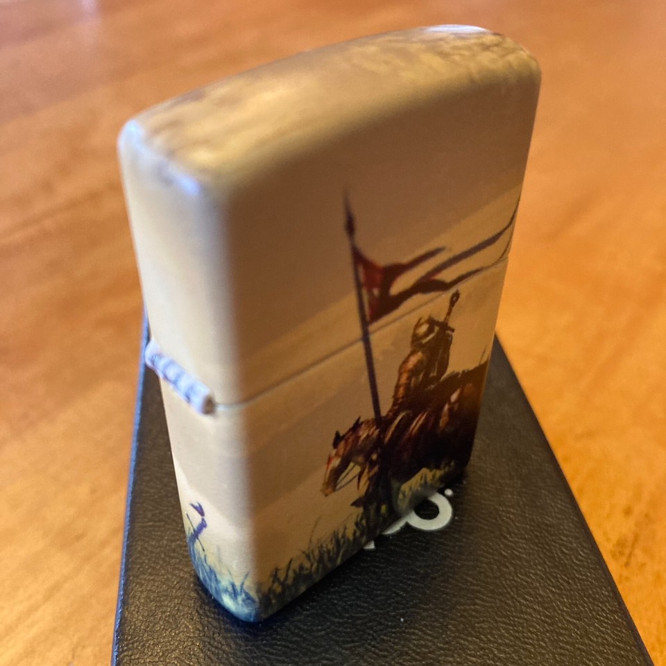 Zippo 03607 Medieval Knight Cavalry Flag Sword Horse 540 Lighter ...