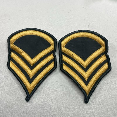 Vintage (NOS) 2 Patches UNITED STATES ARMY STAFF SERGEANT Patch Lot ...