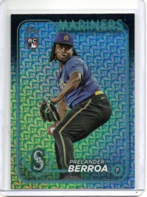 2024 Topps Series 1 Prelander Berroa Easter Foil Rookie Card Mariners ...