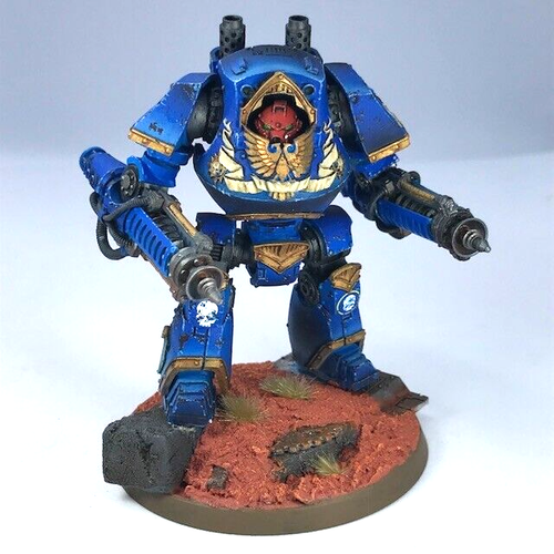 Contemptor Dreadnought Ultramarines Space Marines - Warhammer Horus ...