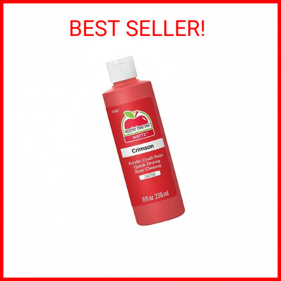 Apple Barrel Acrylic Paint in Assorted Colors (8 oz), K2605 Crimson | eBay