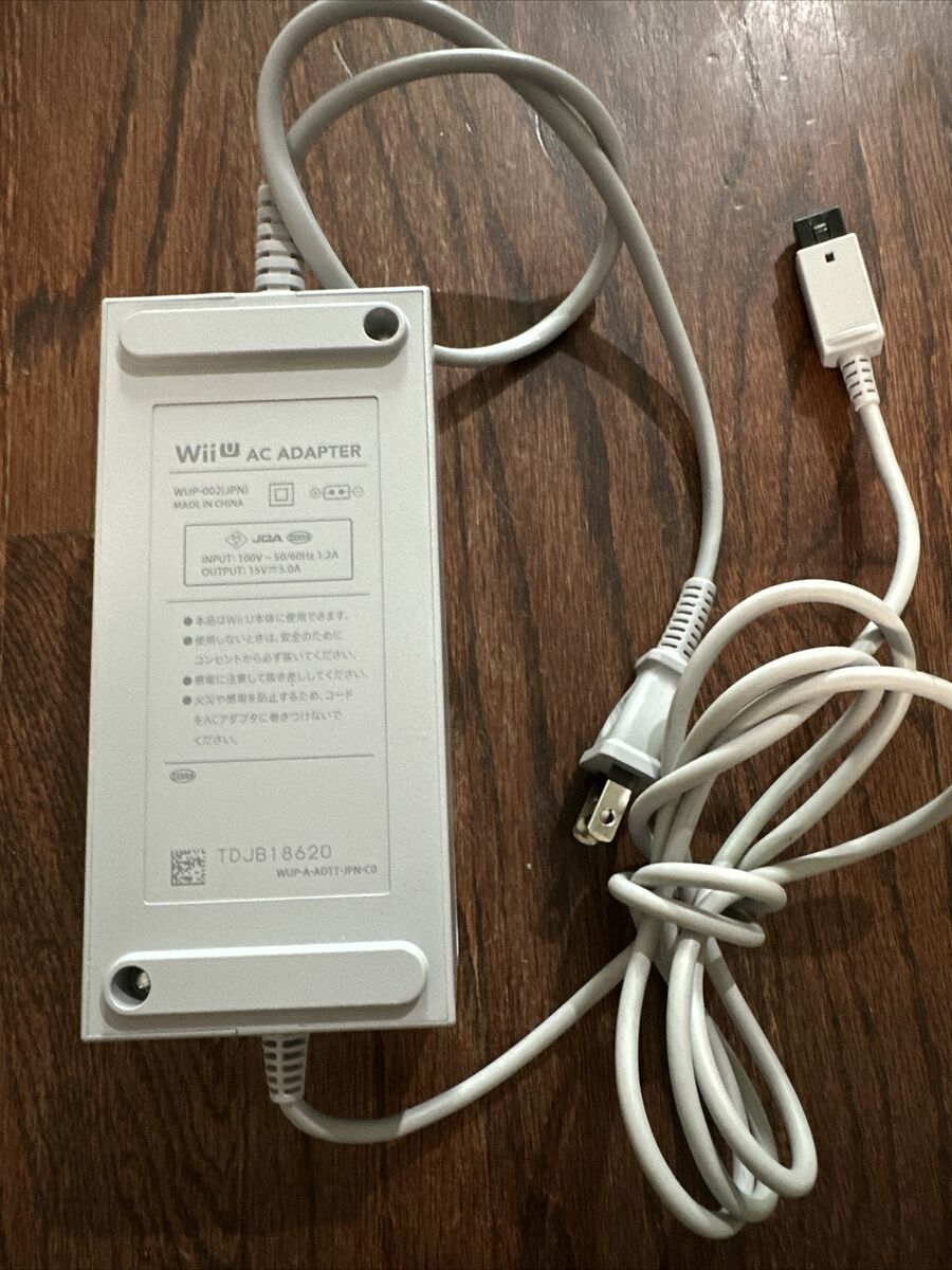 Nintendo Wii U Main Body Ac Adapter WUP-002JPN. WUP-002 Nintendo Wii U Main Body Ac Adapter WUP-002JPN. WUP-002