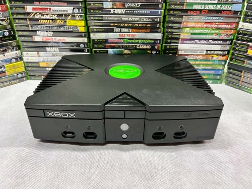Xbox Original Console Bundle w/Controller & 3 Random Games TESTED ...