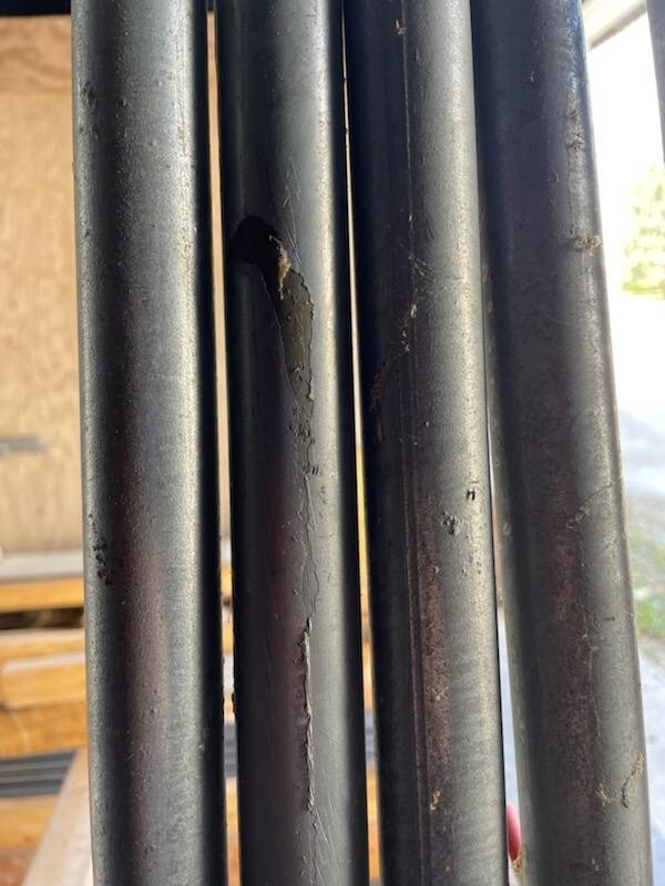 *Factory Second* ROHN 5' Pre-Galvanized Steel Tubing - 16 Gauge Steel ...