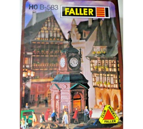Faller B-583 Gebäude Clock Tower HO Scale | eBay