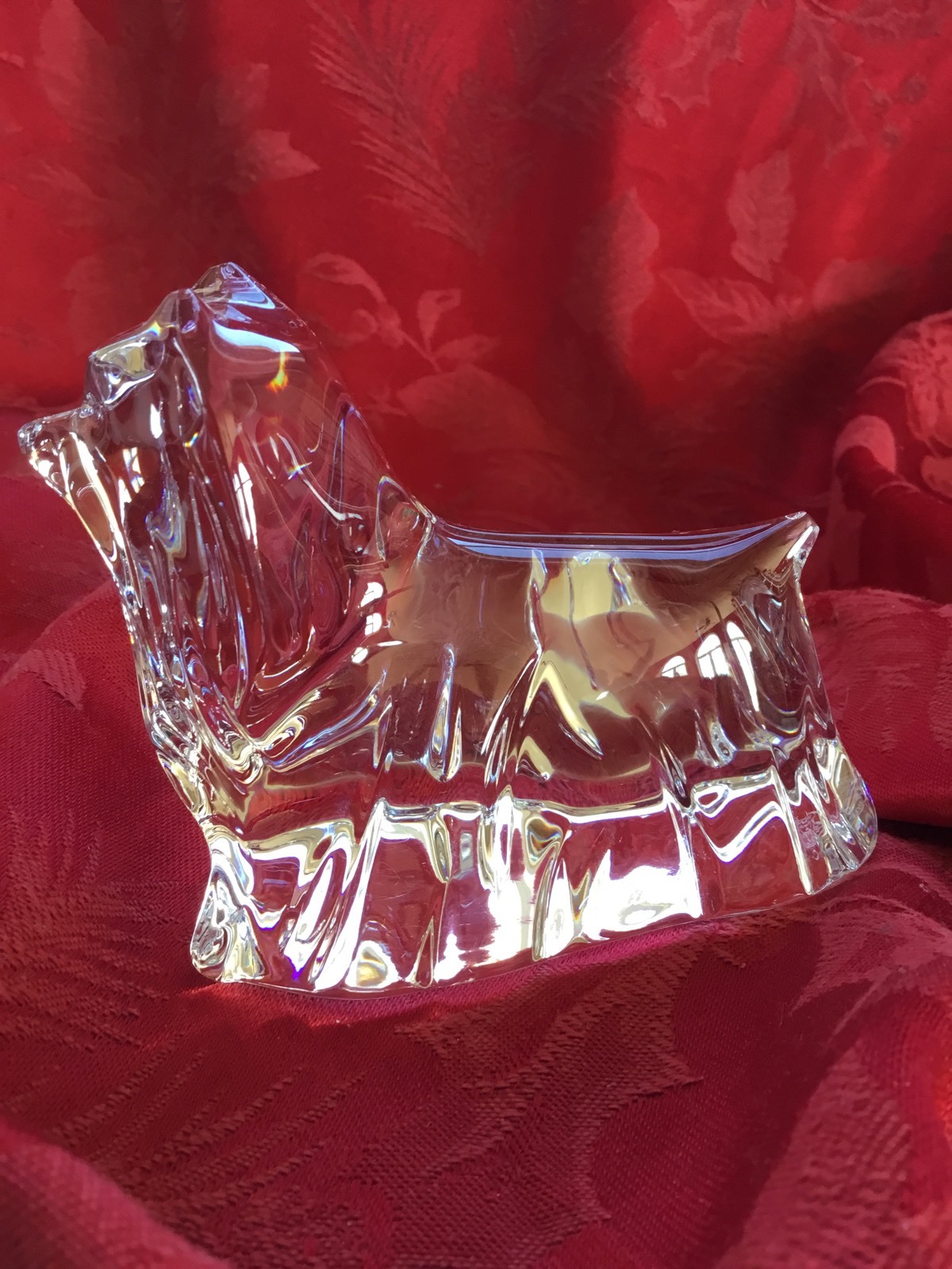 FLAWLESS Exceptional BACCARAT Crystal SCOTTIE TERRIER YORKSHIRE YORKIE ...
