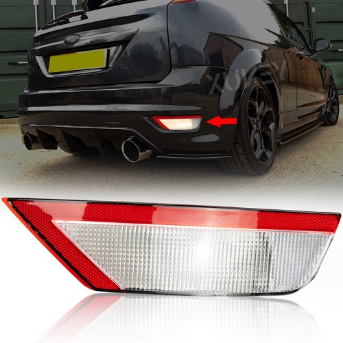For Ford Focus MK2 08-12 Right O/S Rear Bumper Reflector Reverse Tail ...
