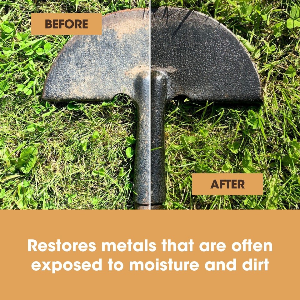 Rust Remover for Metal 250ml - Fast Acting - Non-Drip Rust Remover Gel ...