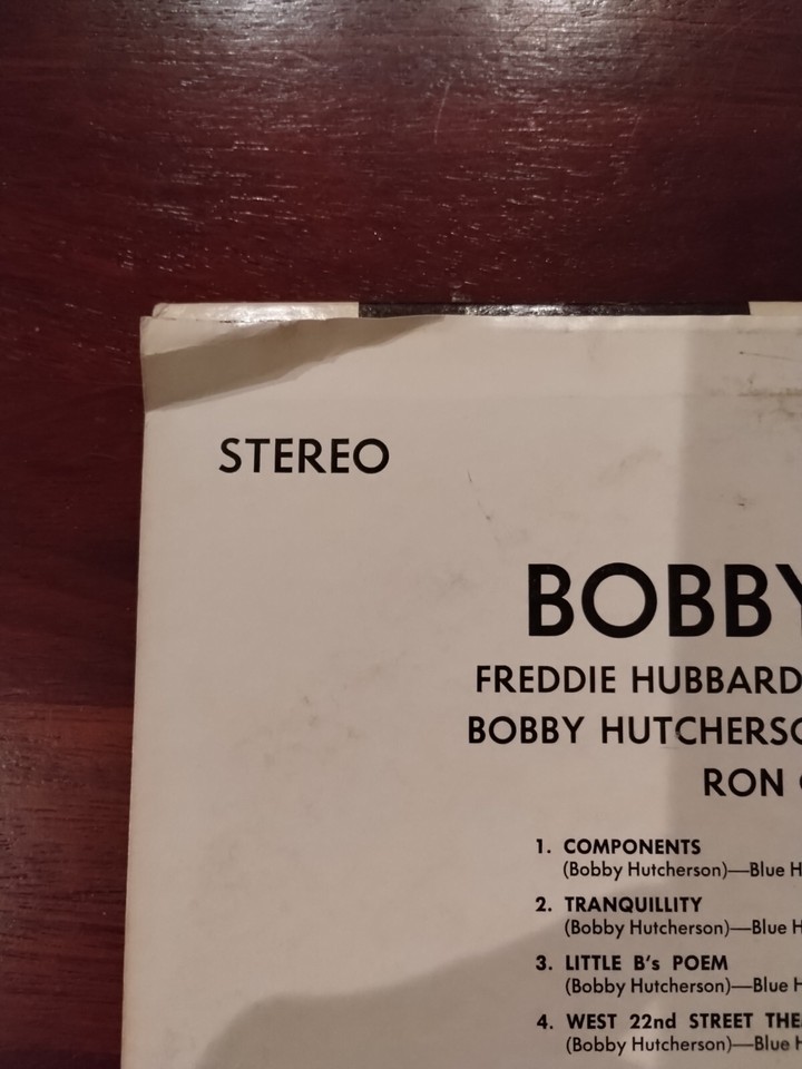 1966 Bobby Hutcherson COMPONENTS Blue Note Records ST-84213, Van Gelder ...