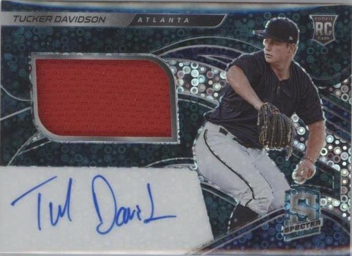 2021 Panini Spectra - Spectra Rookie Jersey Autographs Tucker Davidson ...