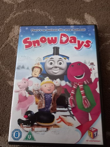SNOW DAYS DVD THOMAS TANK / BOB / FIREMAN SAM / PINGU / BARNEY | eBay UK