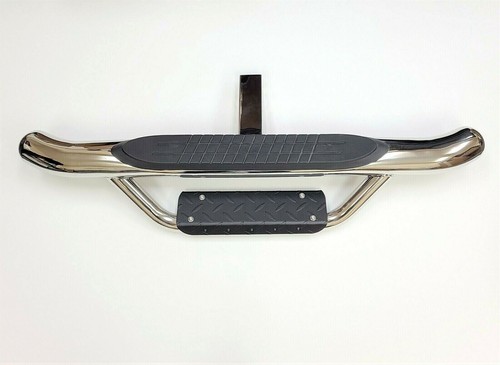 New Guard Drop Step Chrome 2" Receiver Truck Heavy Duty Steel Tow Hitch ...