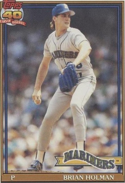 1991 Topps - #458 Brian Holman for sale online | eBay