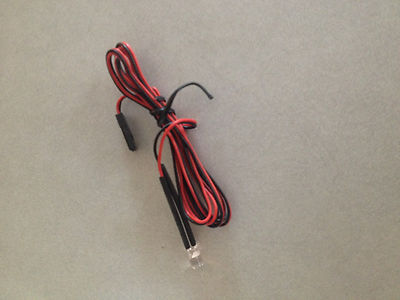Multi Coloured Flashing 5mm LED with 1m Wire For Drones | eBay