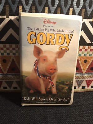 Disney - Gordy The Talking Pig Movie {VHS} 1995 - Pre Owned ...