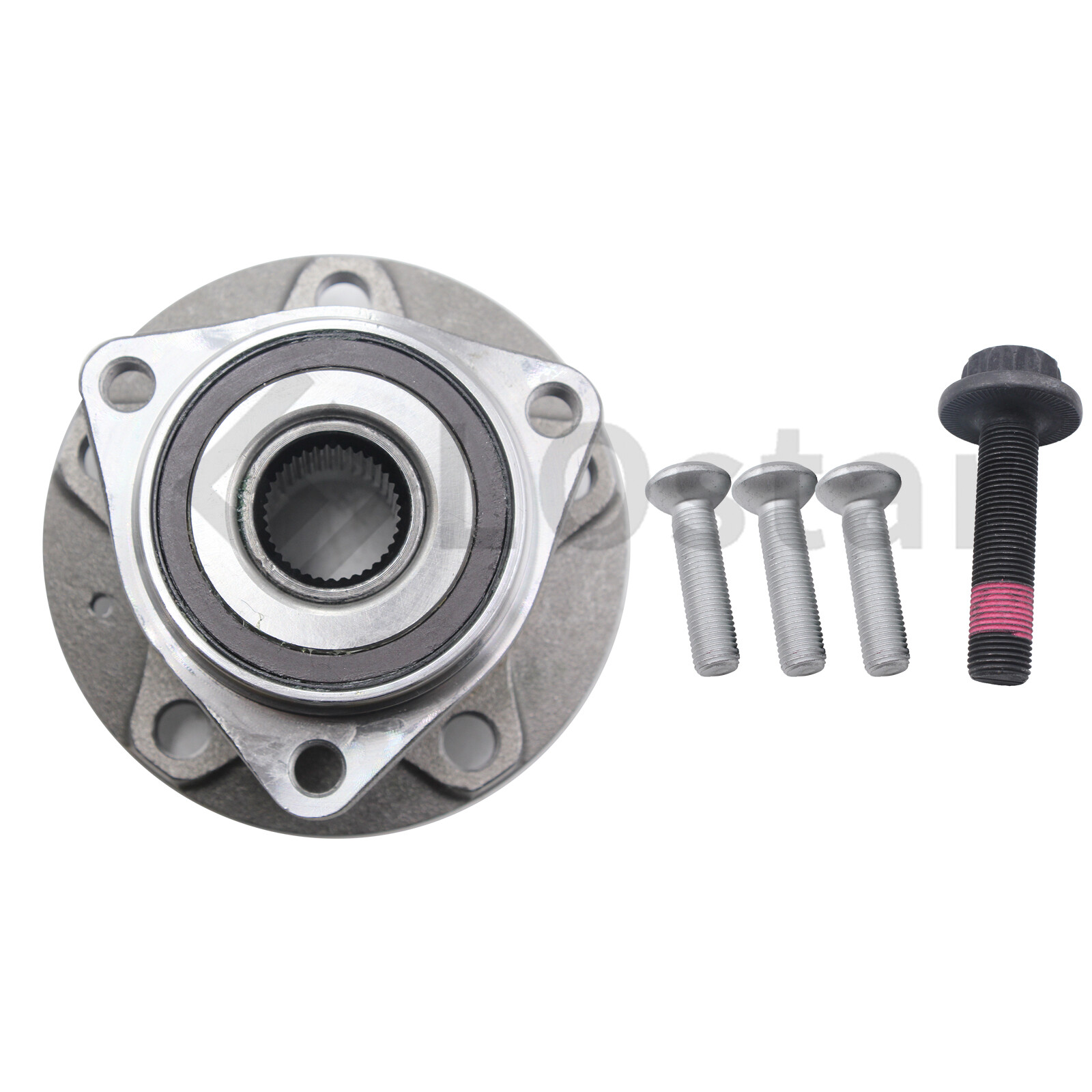 Front Wheel Hub & Bearing Assembly Fits VW Golf Golf R GTI 15-17 Audi ...