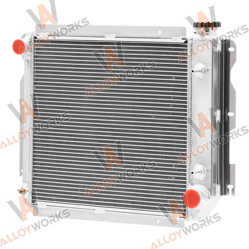 Aluminum 3 Row Radiator For Jeep Wrangler TJ YJ 1987-2006 04 Chevy SBC ...