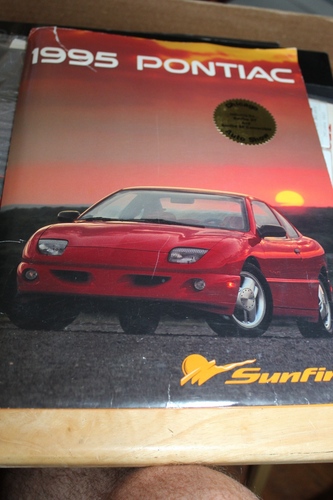 1995 Pontiac Chicago Auto Show Press Kit | eBay
