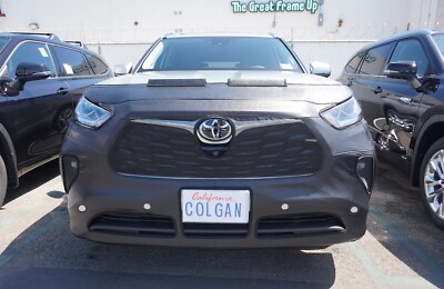 Colgan Front End Mask Bra 2pc Fits Toyota Highlander 2020-2025 W/Lic ...