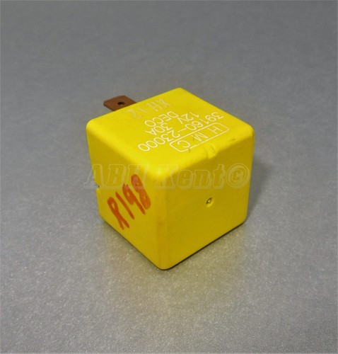 198-Kia Hyundai (2000-2015) Yellow Relay 39160-23000 4-Pin HMC DECO ...
