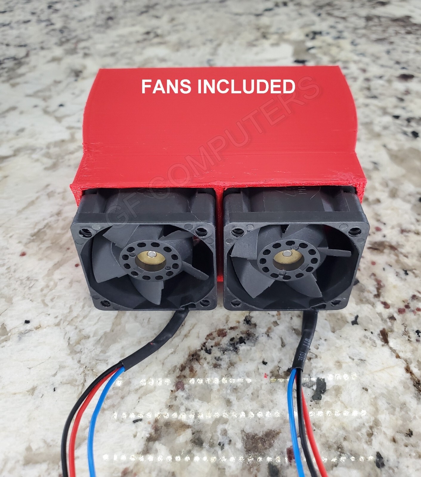 Nvidia Tesla GPU Cooling Fans and Shroud Mounting L40 CNX Accelerator ...