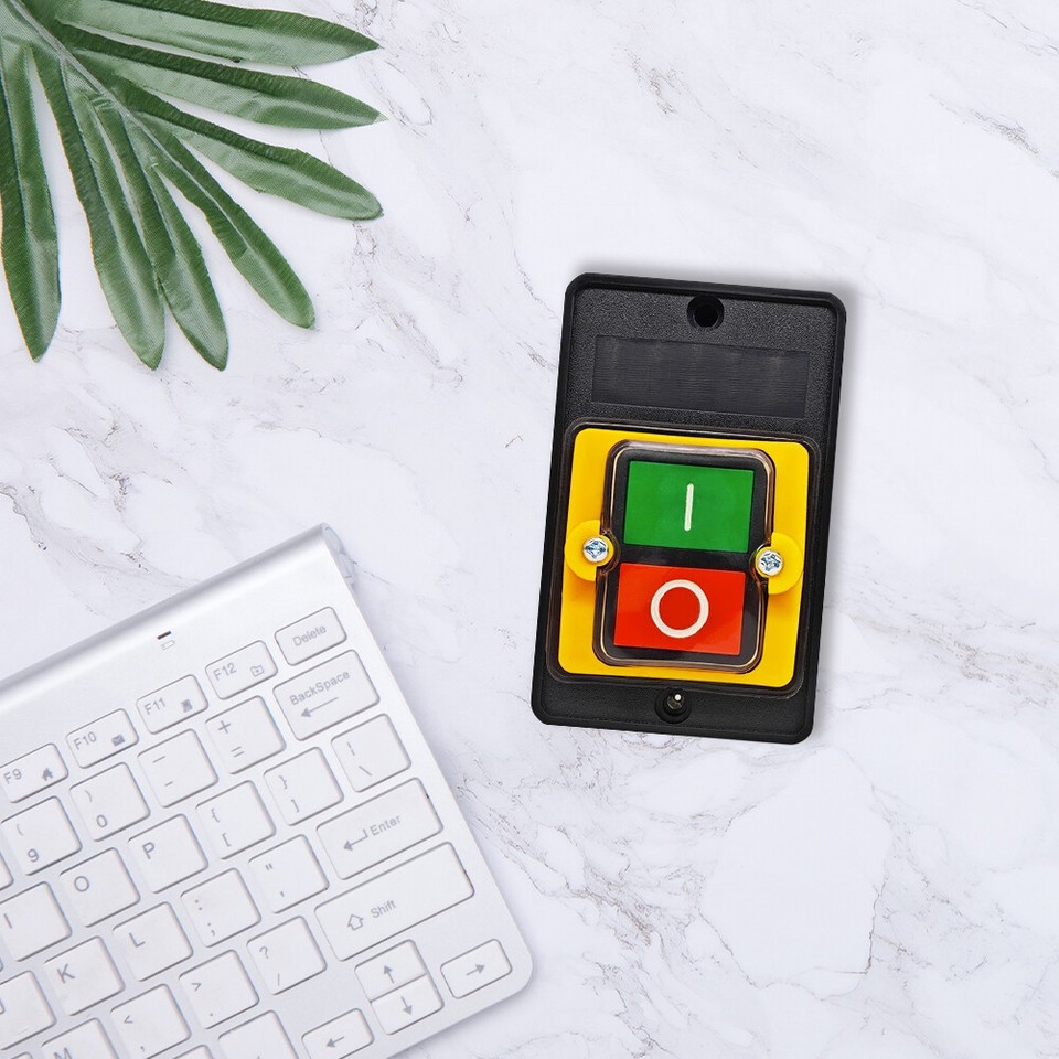 Motor On-Off Start Stop Switch Machine Drill Motor Switch for 10A 380V ...