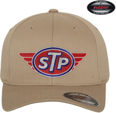 STP Patch Flexfit Cap Khaki | eBay