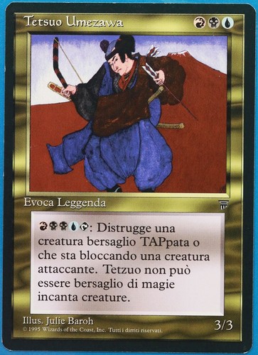Tetsuo Umezawa Legends (ITALIAN) NM (Reserved List MTG Card) (461997 ...