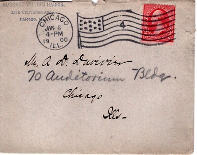 CHICAGO, ILL POSTMARK 1900 FDC8719 | eBay