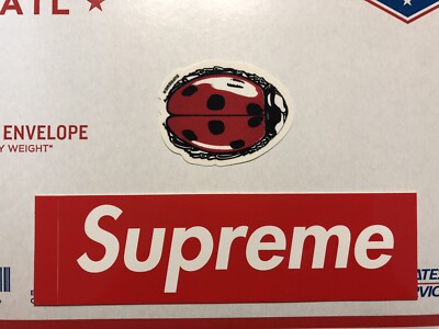 1x SUPREME LADYBUG STICKER SS18 2018 TRUSTED SELLER! FREE SHIPPING! | eBay