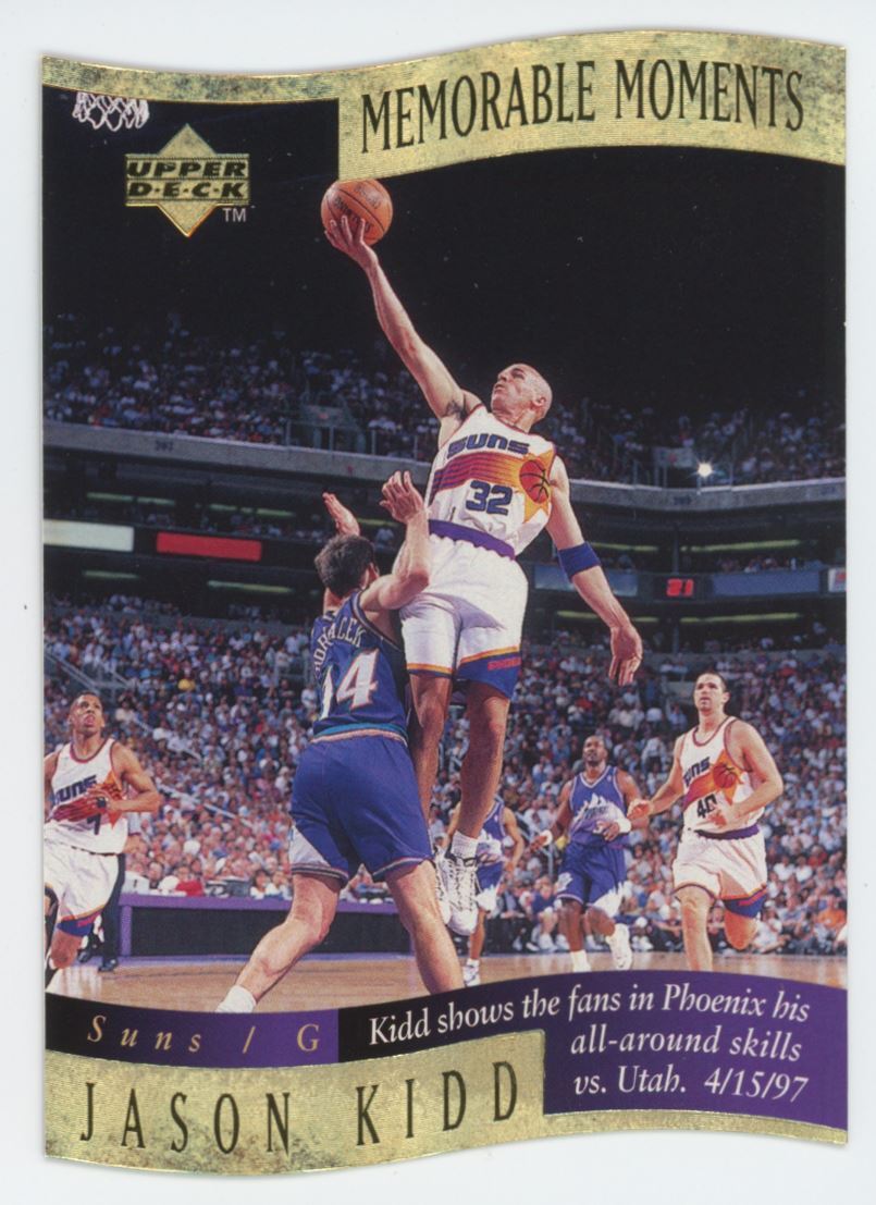 1997-98 Collector's Choice Memorable Moments Jason Kidd Phoenix Suns #6 ...
