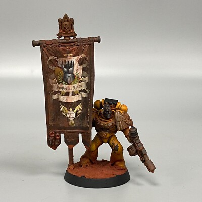 FIRSTBORN ANCIENT STANDARD IMPERIAL FISTS SPACE MARINES WARHAMMER 40K ...