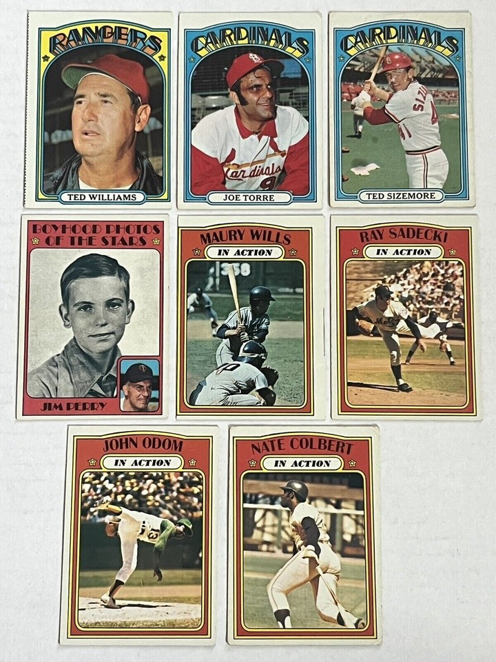 1972 - 1974 Topps Baseball - 400 Card Lot - Mostly Commons Some Stars ...