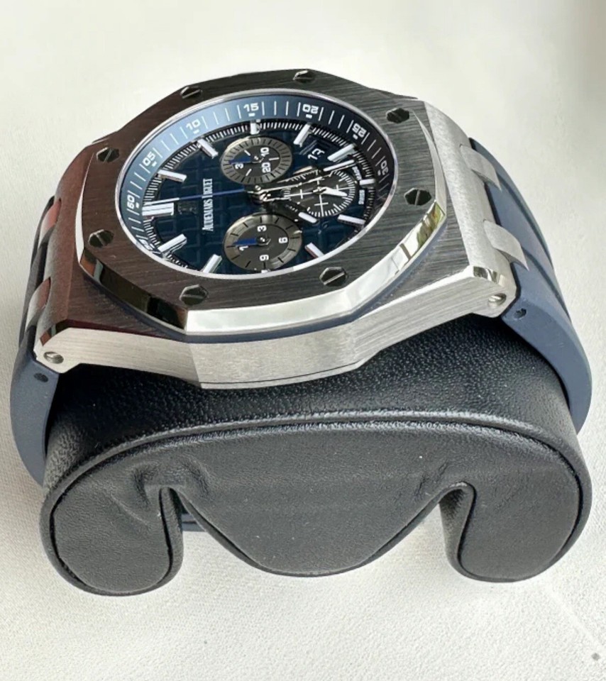 Audemars Piguet Royal Oak Offshore Blue Men's Watch - 26480TI.OO.A027CA ...