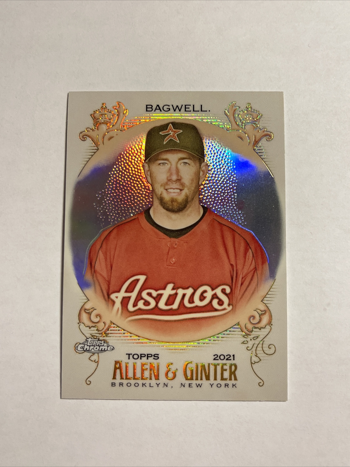 2021 Topps Chrome Allen & Ginter Refractor Jeff Bagwell | eBay