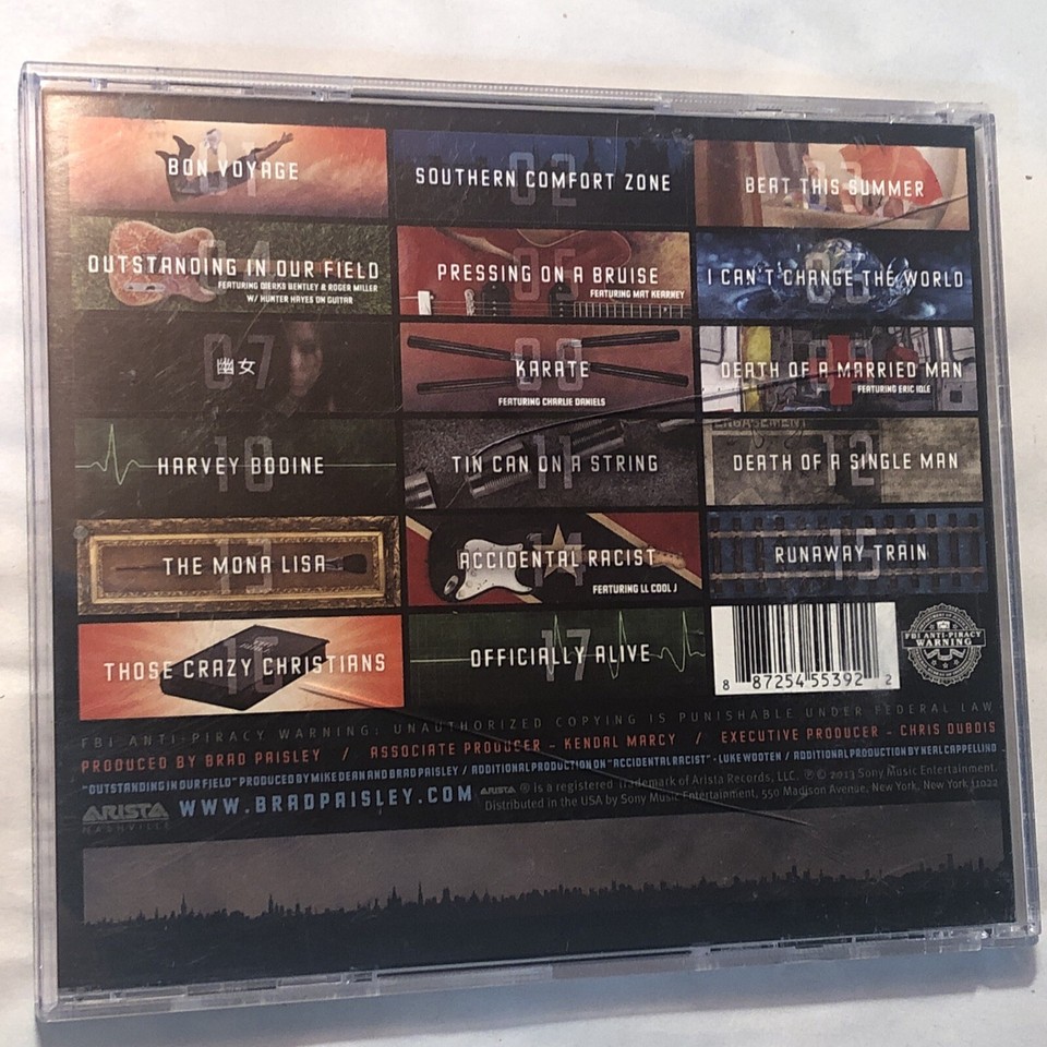 Wheelhouse by Paisley, Brad (CD, 2013) 887254553922| eBay