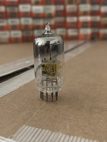 Vintage Selectron 6BQ7A/6BZ7/ECC180 Double Triode RF Audio Vacuum Tube ...