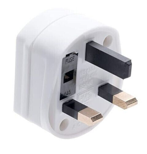 1x UK for Shaver Adapter Fused Electric Plug for Shaving Epilator ...