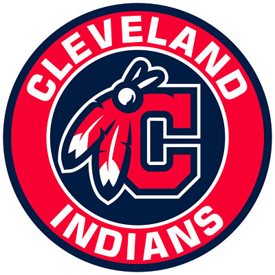 Cleveland Indians sticker Logo MLB weatherproof laptop bumper vinyl ...