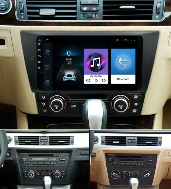 9 INCH Android Radio GPS Navigation Stereo Head Unit For BMW 325i 328i ...